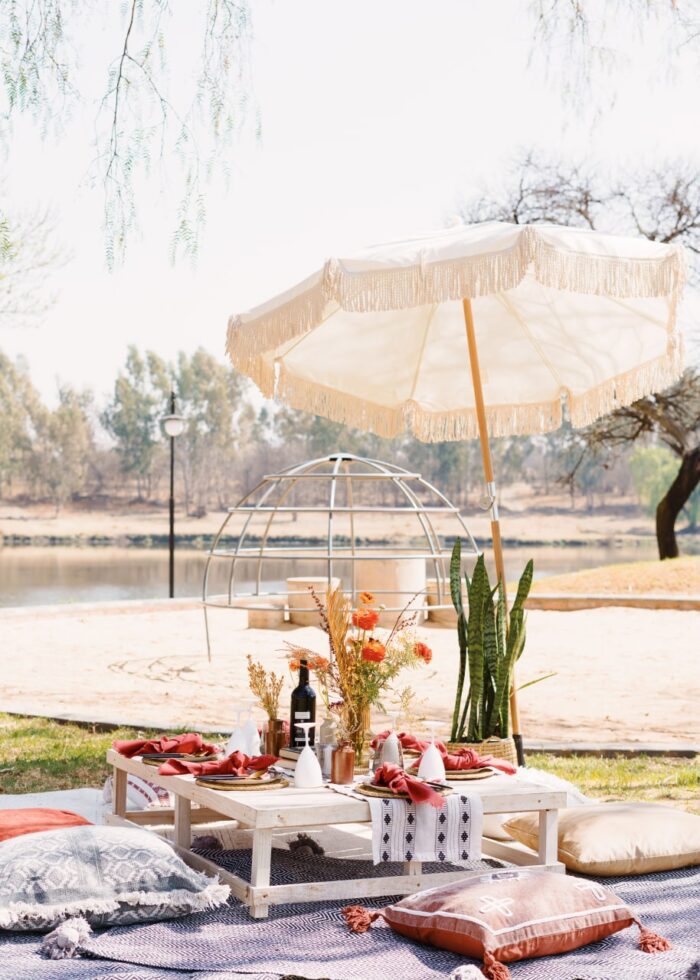 Enjoy a riverside picnic with a beautiful luxury setup and celebrate at ...