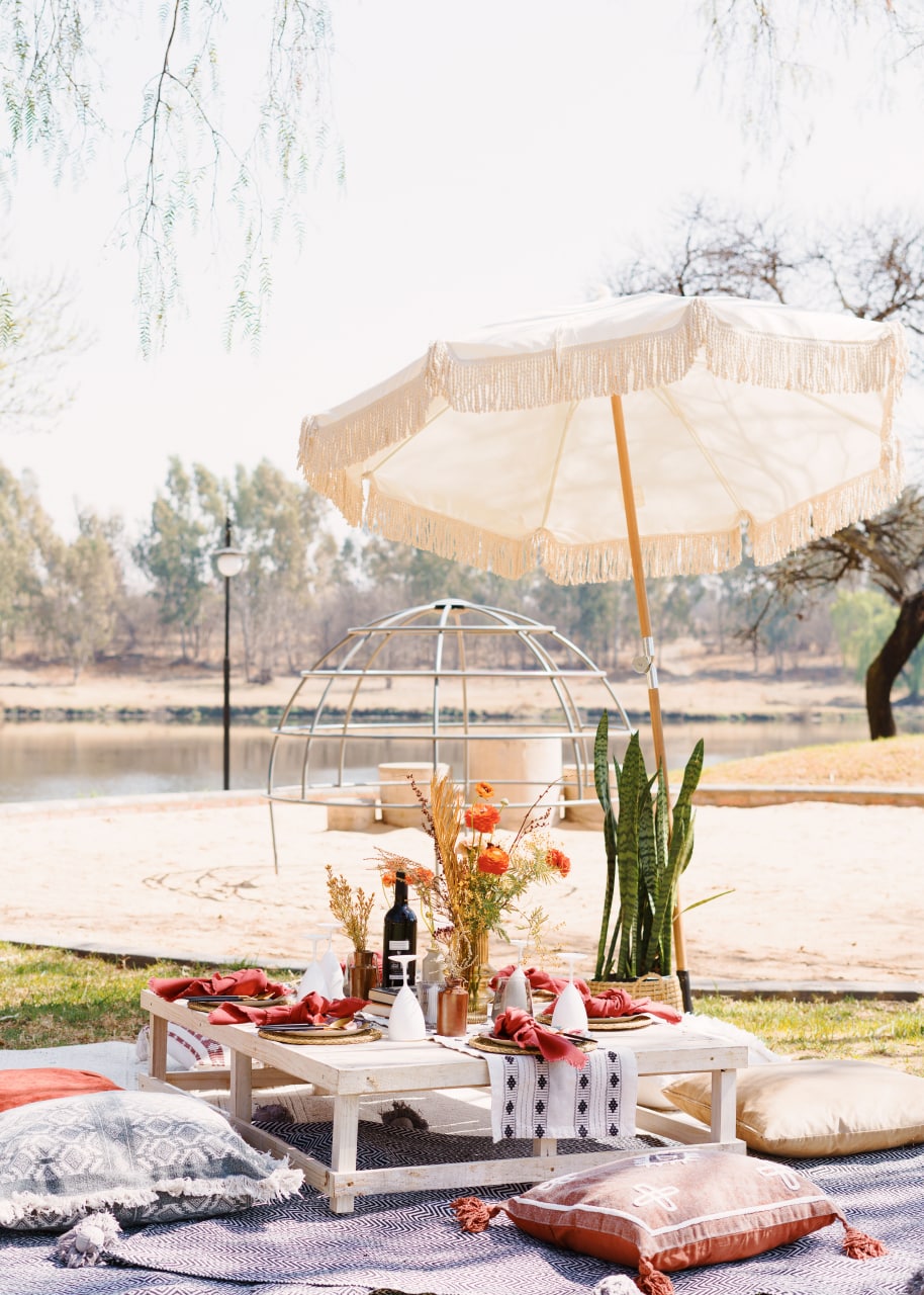 Enjoy a riverside picnic with a beautiful luxury setup and celebrate at ...