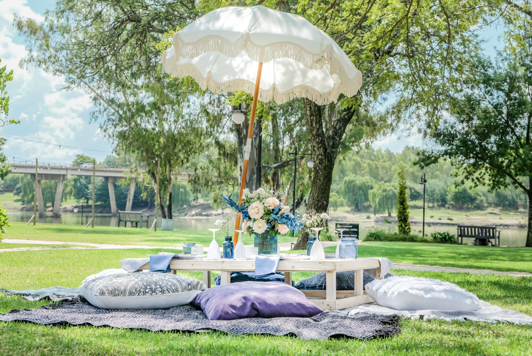 Enjoy a riverside picnic with a beautiful luxury setup and celebrate at ...
